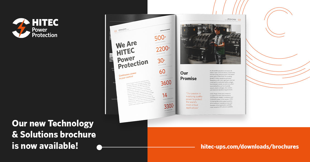 HITEC Brochure Technology & Solutions · HITEC Power Protection
